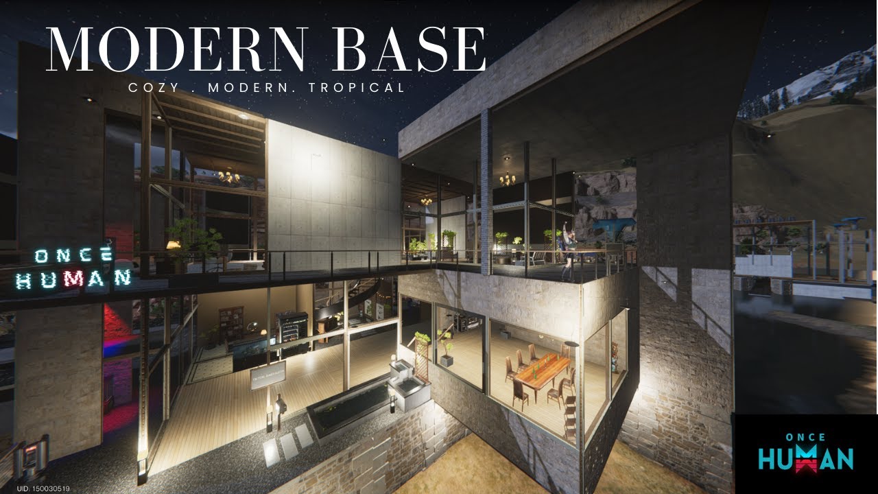 ONCE HUMAN Base Design - YouTube