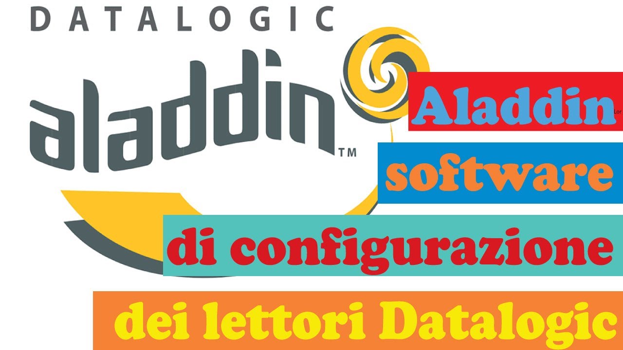 ALADDIN SOFTWARE DI CONFIGURAZIONE PER LETTORI DATALOGIC - YouTube