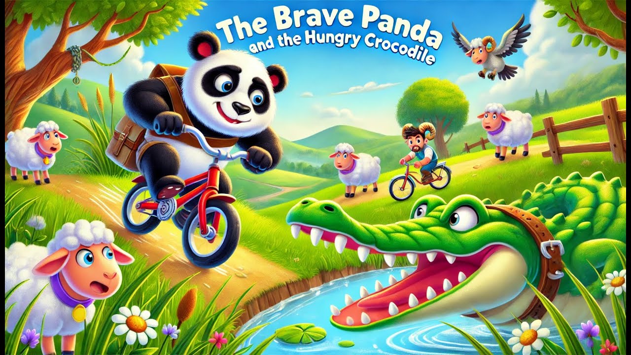 The Brave Panda and the Hungry Crocodile: A Fun Kids’ Song About ...