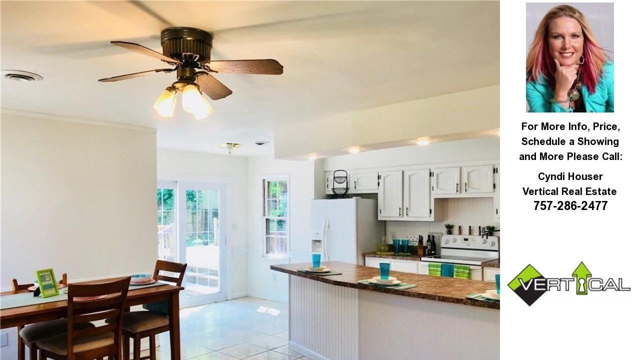 821 Carolyn DR, Chesapeake, VA Presented by Cyndi Houser. - YouTube