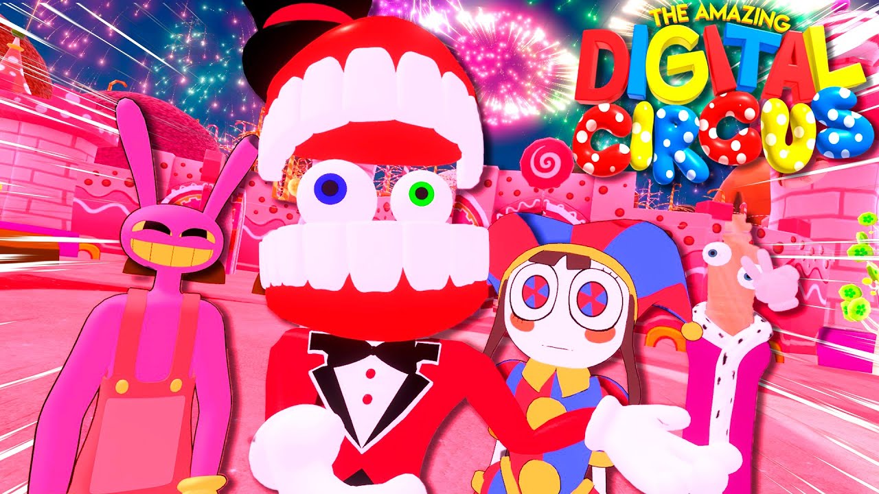 ¡CAINE Y EL CIRCO VIAJAN AL REINO CAÑON CARAMELO! | The Amazing Digital ...