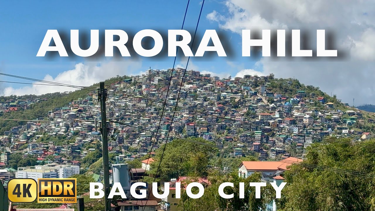 Baguio Village Walk | 4K HDR | Aurora Hill Baguio Walking Tour - YouTube