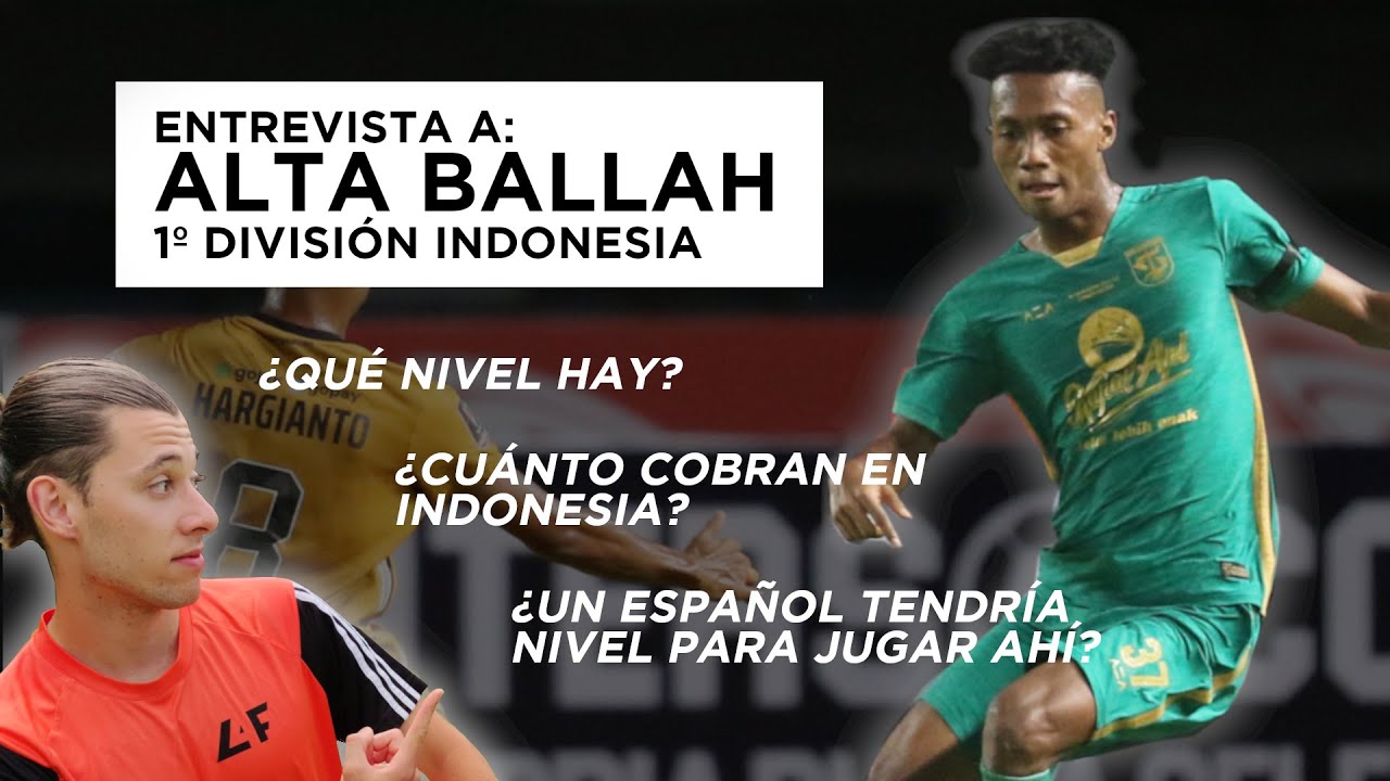 ¿Cómo es la 1º división de INDONESIA? 🧐 Entrevista a jugador ...