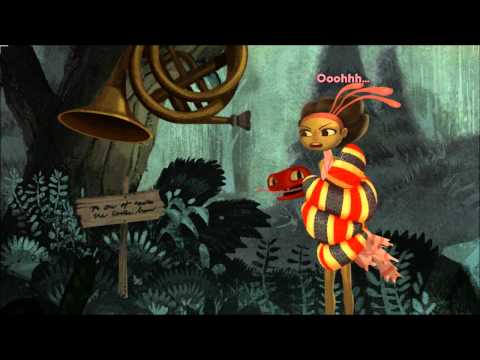 Broken Age - extremely territorial snake