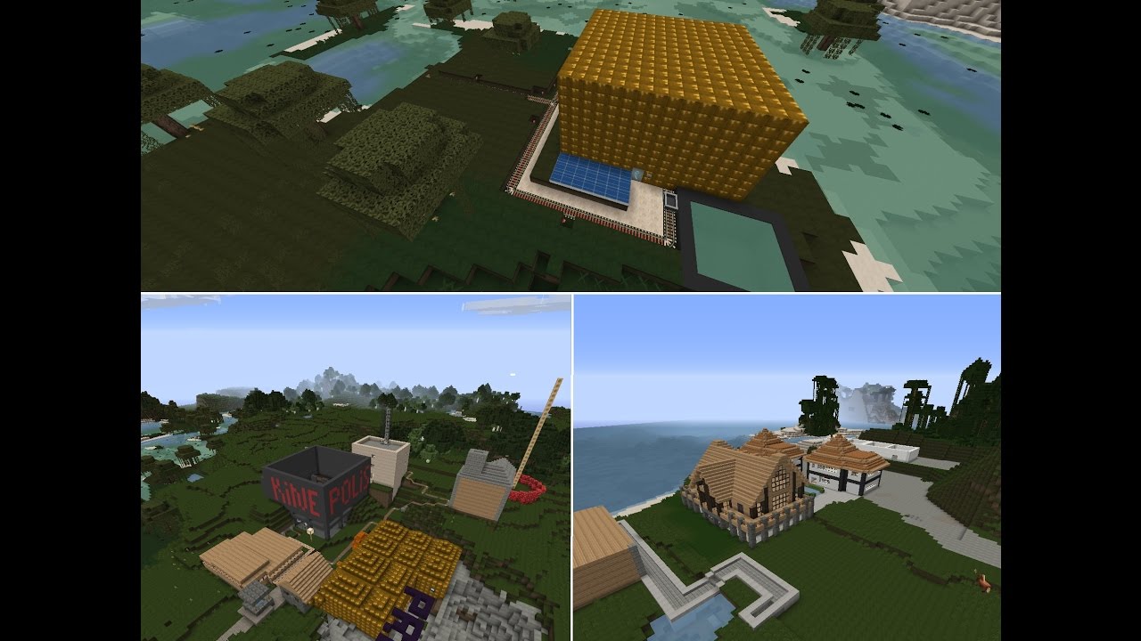 Ma première map Minecraft ! - YouTube