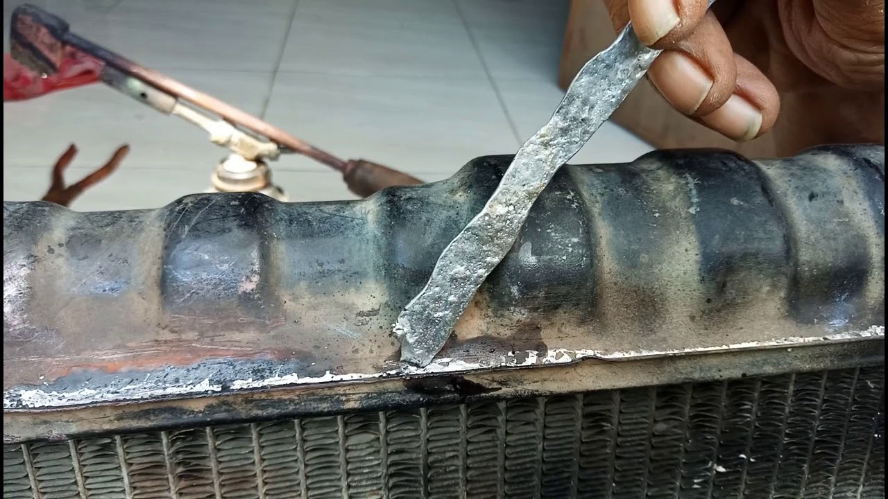 cara ampuh agar radiator tidak bocor lagi - YouTube