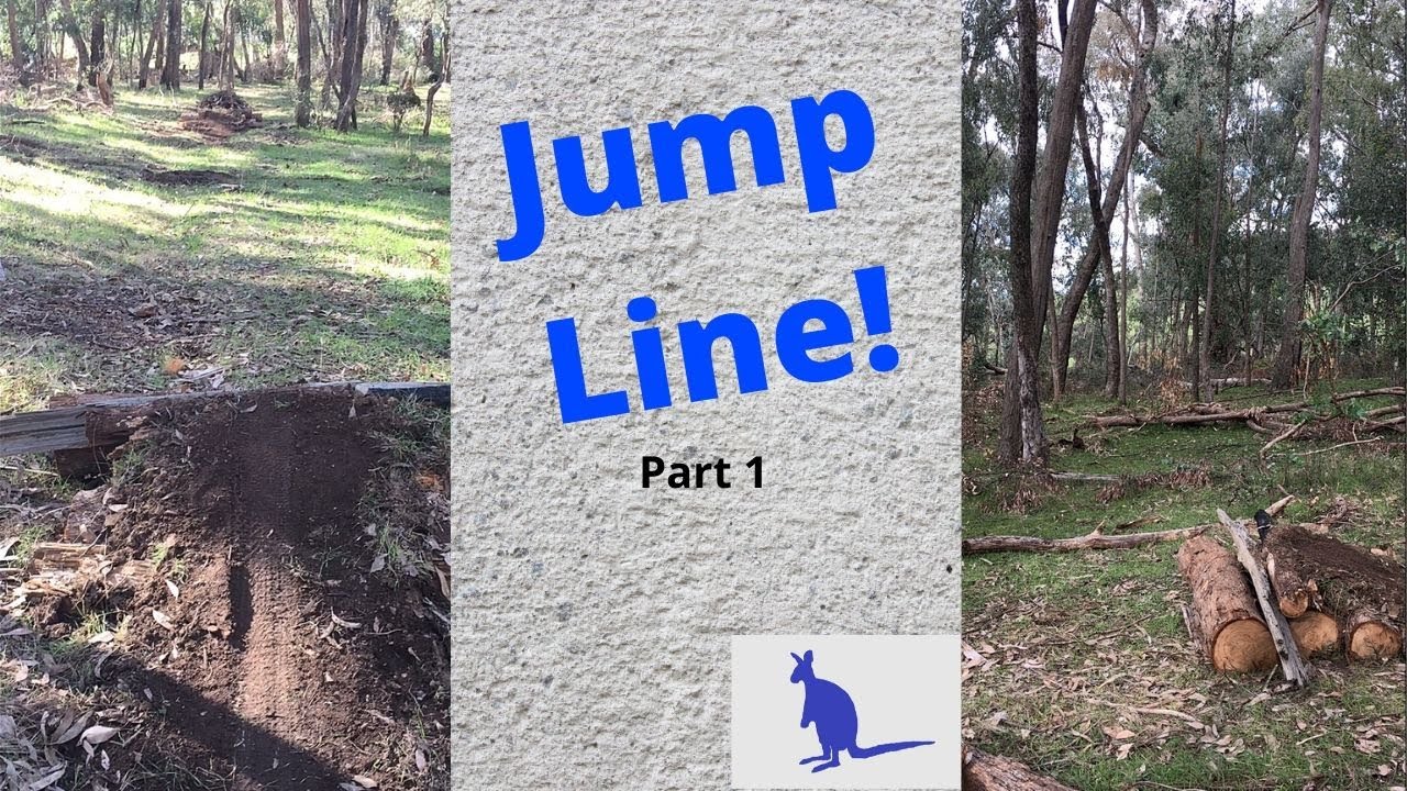 Building our jump line! - YouTube