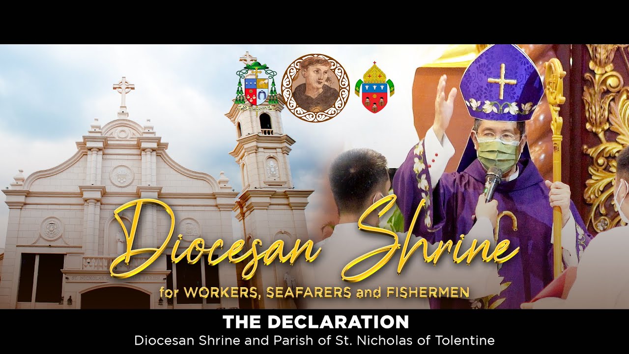 THE DECLARATION | Diocesan Shrine and Parish of St. Nicholas de Tolentino - YouTube