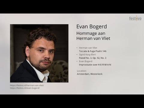 Evan Bogerd: Hommage aan Herman van Vliet - YouTube