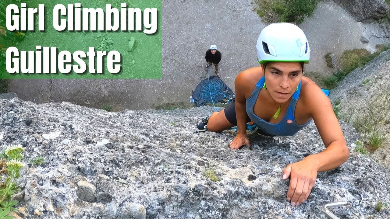 Wonderful Rock Climbing around amazing Guillestre in France, Girls ...