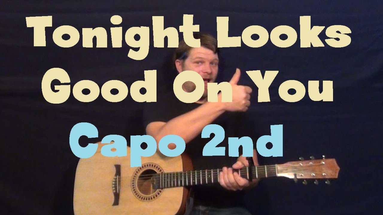 Tonight Looks Good On You (Jason Aldean) Easy Guitar Lesson How to Play ...