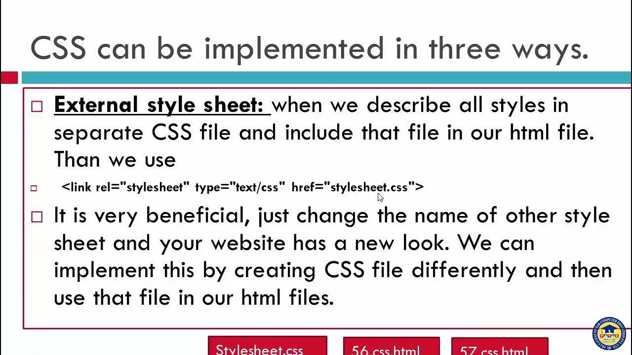 #__part 57 implement css - YouTube