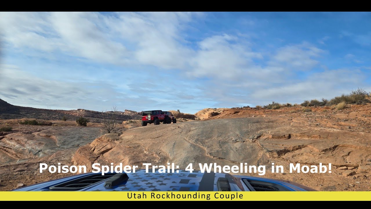 Poison Spider Trail: 4 Wheeling in Moab, Utah! - YouTube