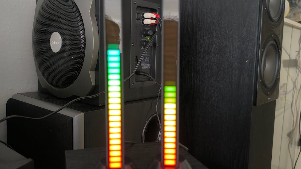 Trust 2.1 TYTAN & LED level meter - YouTube