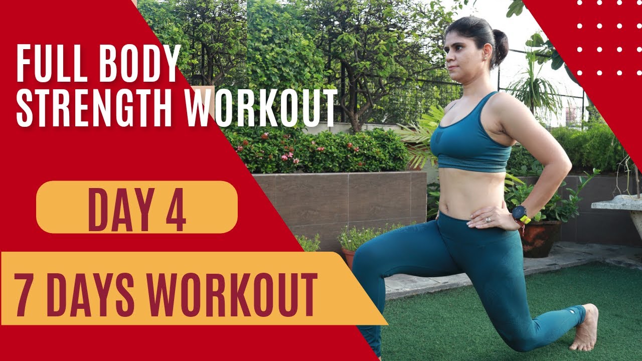 7 Day Workout challenge | Day 4 | Strength Gain | weight loss - YouTube