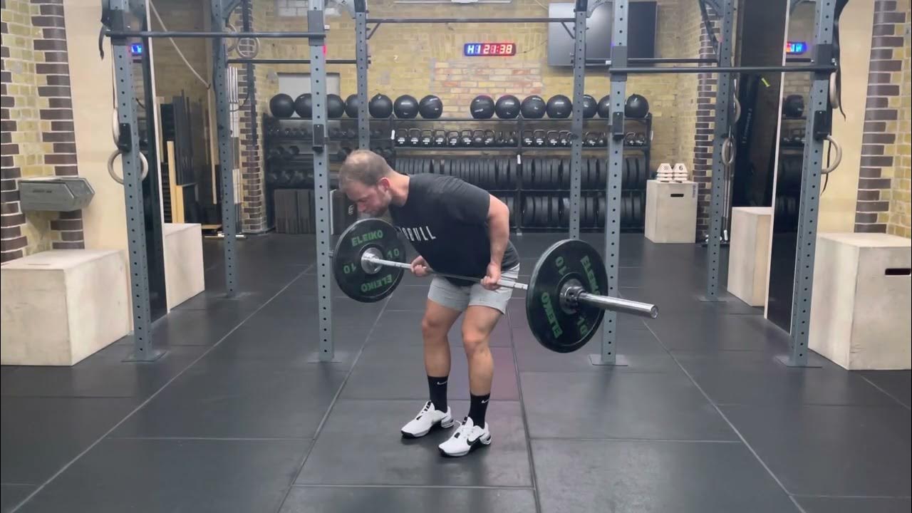 Barbell Bent Over Rows (Supinated Grip) - YouTube