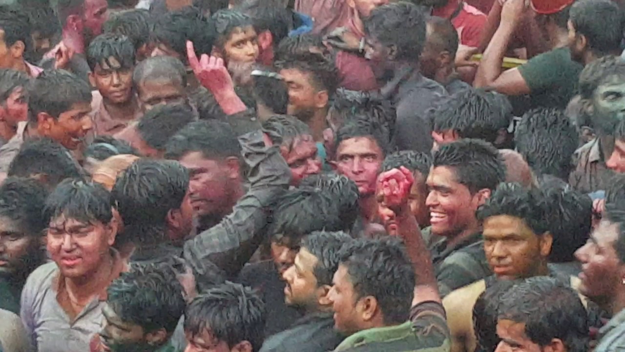 Yeola Rangpanchami 2017 D G Road clip 1 - YouTube