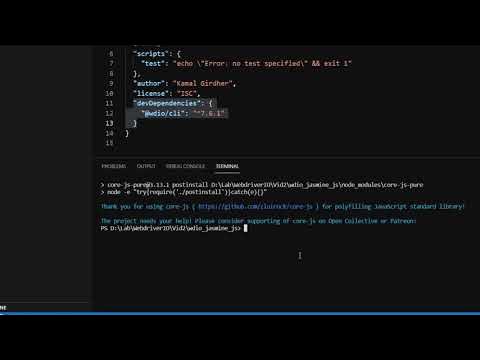 WebdriverIO - Jasmine - Setup Wdio.config.js - Tutorial 3 - YouTube