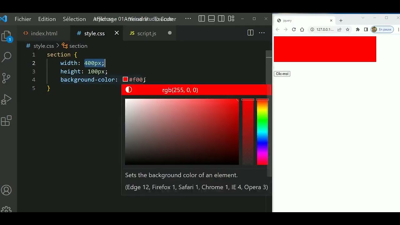 Tuto jQuery Facile #9/10 : Les animations - YouTube Tuto jQuery Facile #9/10 : Les animations - YouTube