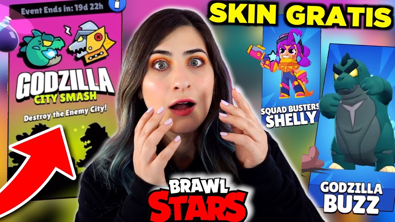 Arriva GODZILLA su Brawl Stars con SKIN GRATIS per TUTTI e 2 NUOVI ...
