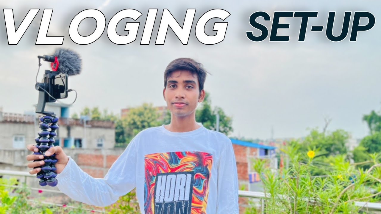 vlogging setup for mobile | vlogging setup | @Monuop - YouTube