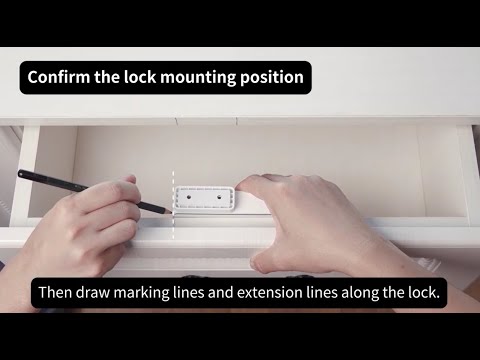 How to Install Smart Cabinet Locks? - YouTube