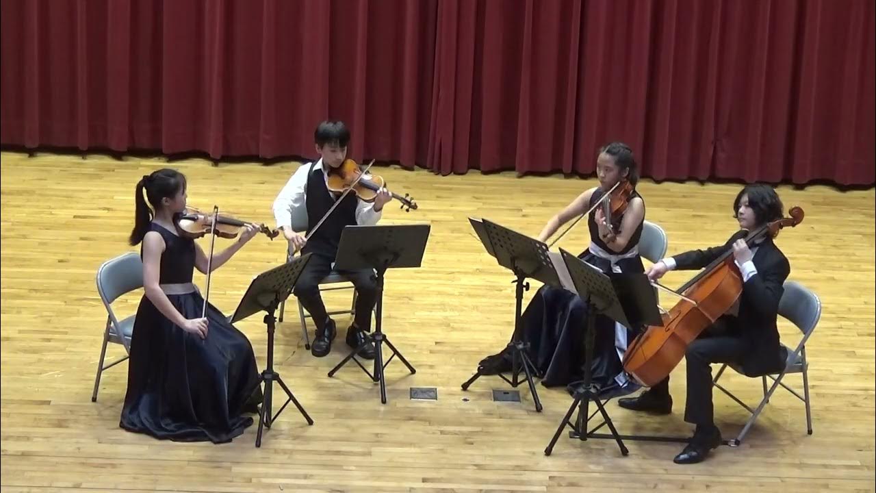 113台北市賽弦四國中A組特優 Mozart: String Quartet No. 4 in C, K.157: 1.Allegro - YouTube