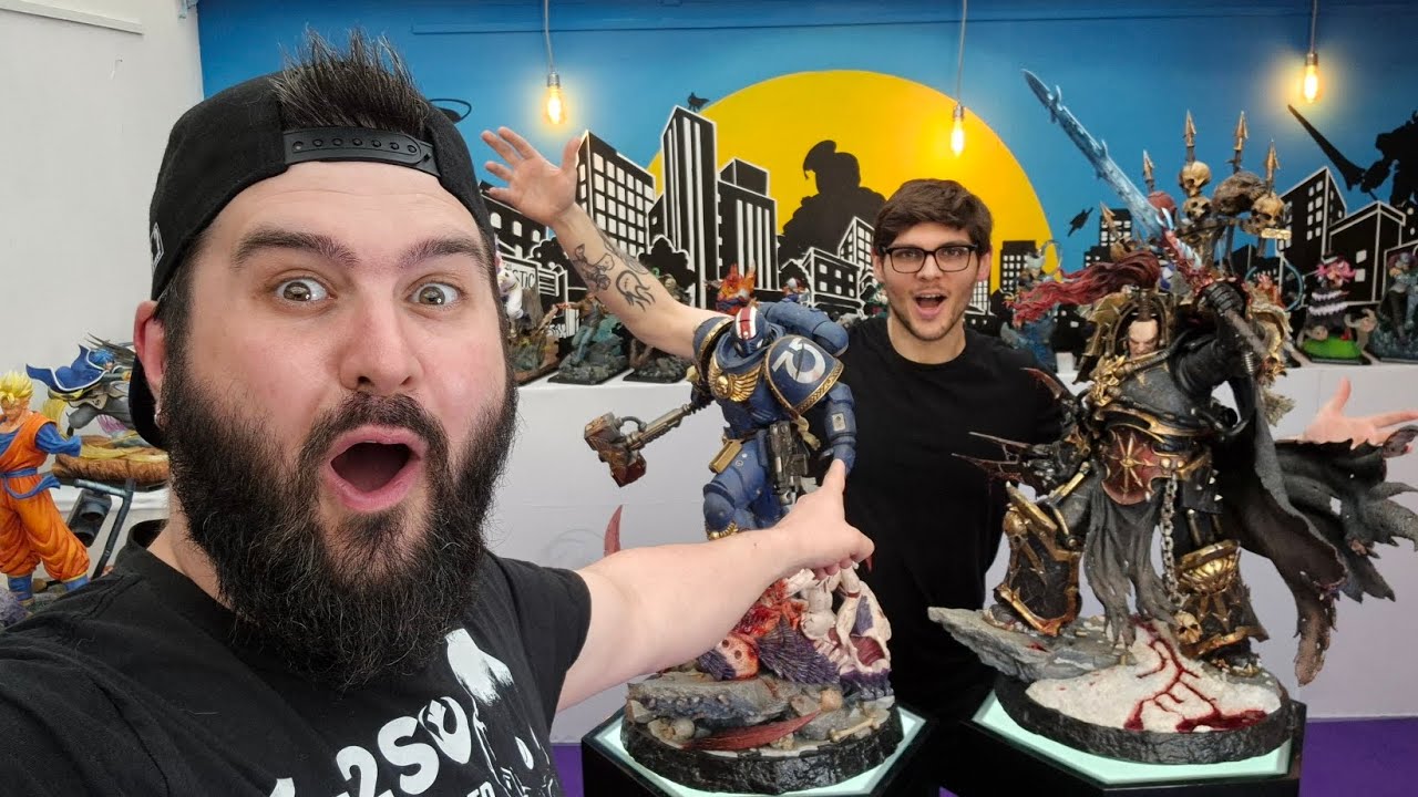 Warhammer 40k Titus Vs Abaddon par Weta Workshop. Que vaut le duo ...