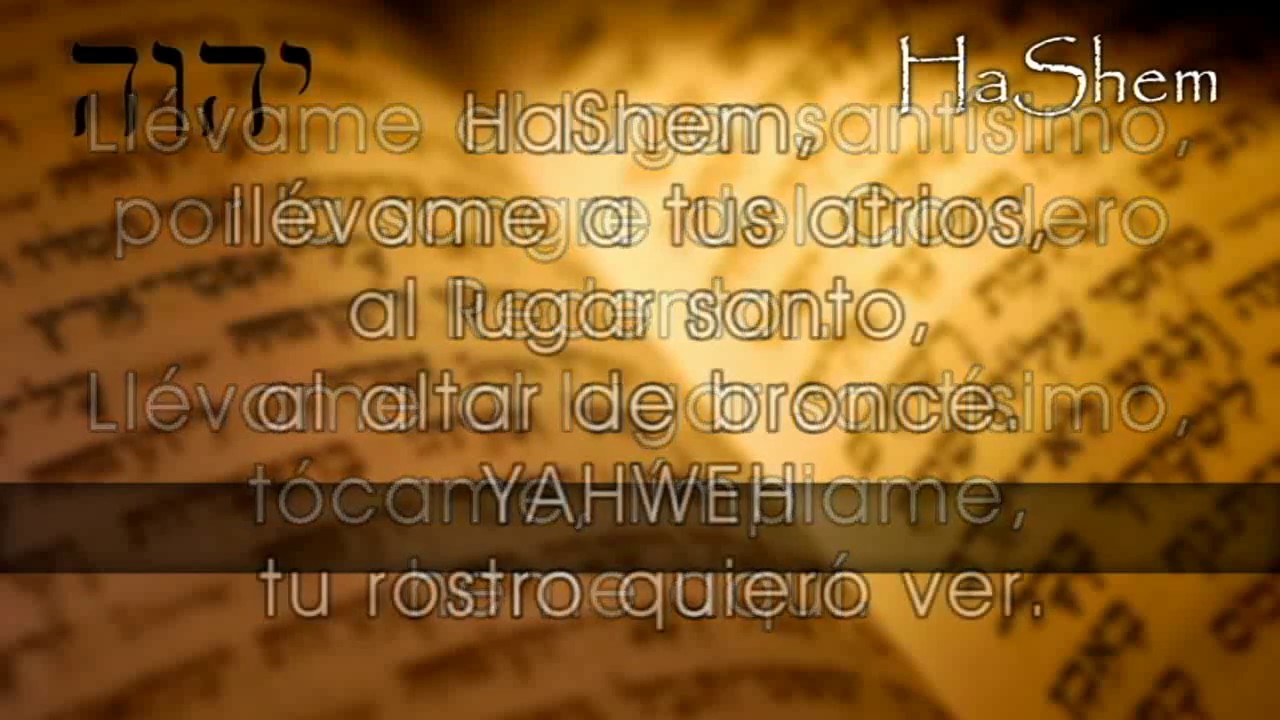 YAHSHÚA HA MASHIAJ - YouTube