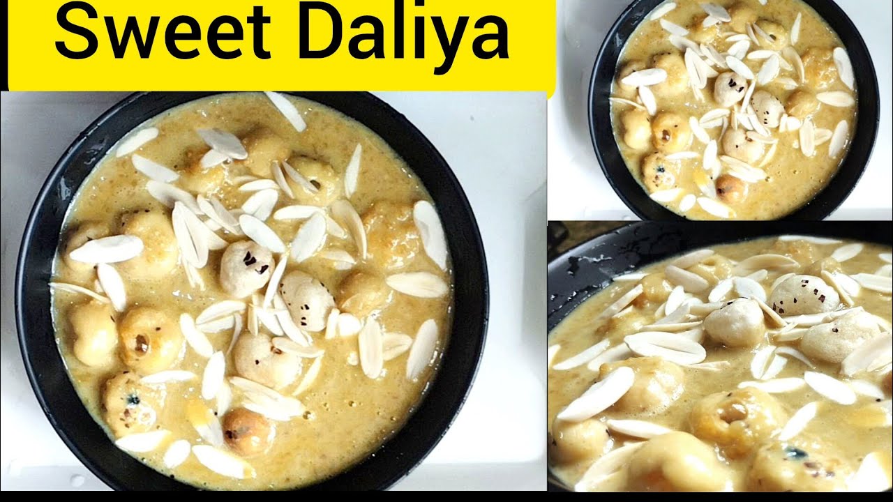 Sweet Daliya Recipe | Healthy Breakfast Recipe | Easy Breakfast Daliya ...