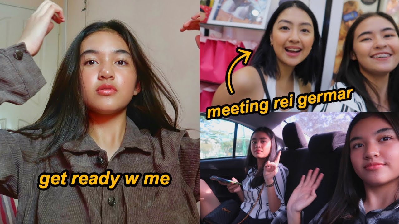 get ready w me + meeting REI GERMAR - YouTube