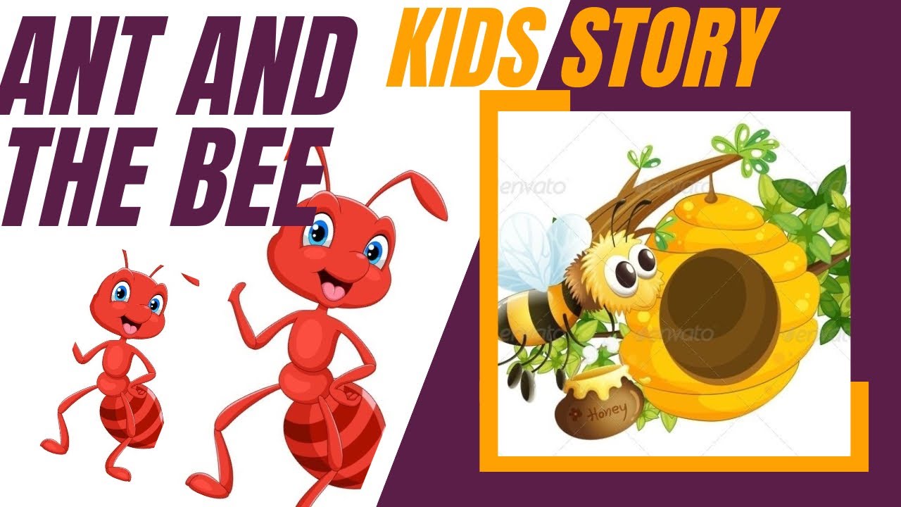 The ant and the bee kids story | Best kids story | Story for kids ...