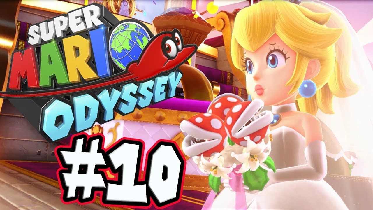 Super Mario Odyssey Part 10 Cloud Kingdom (Nintendo Switch) Co Op ...