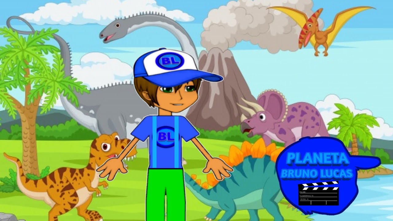 BRUNO LUCAS NA ÉPOCA DOS DINOSSAUROS! (Bruno Luco in the time of the ...