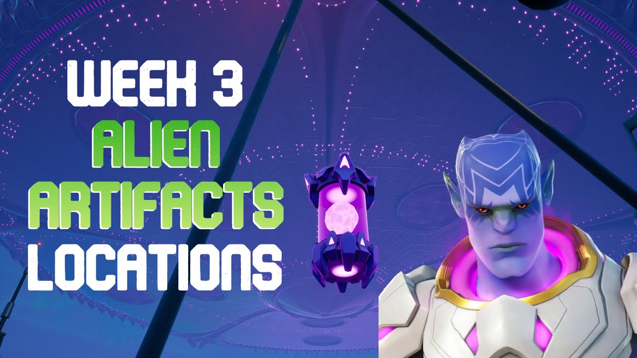 All Week 3 Alien Artifacts Locations! (Artifact 11-15) Quick Guide ...
