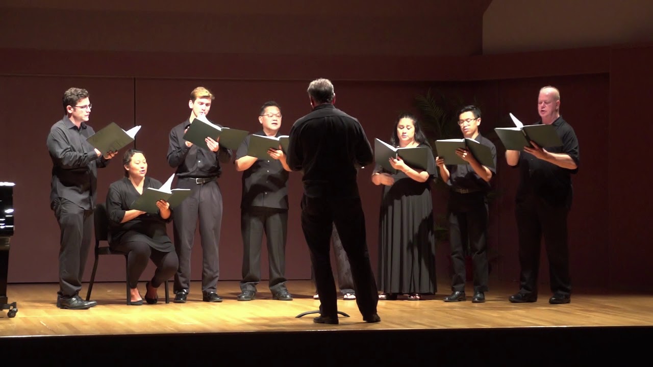 Psalm Tone IV for SATB by Thomas Goedecke - YouTube