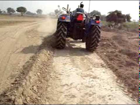 durga tractor grader - YouTube
