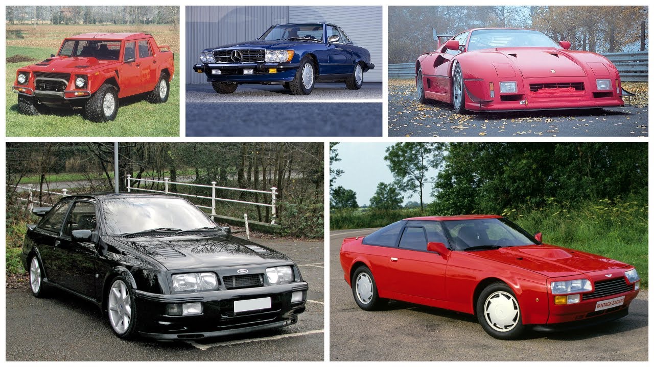 TOP CARS 1986 - YouTube