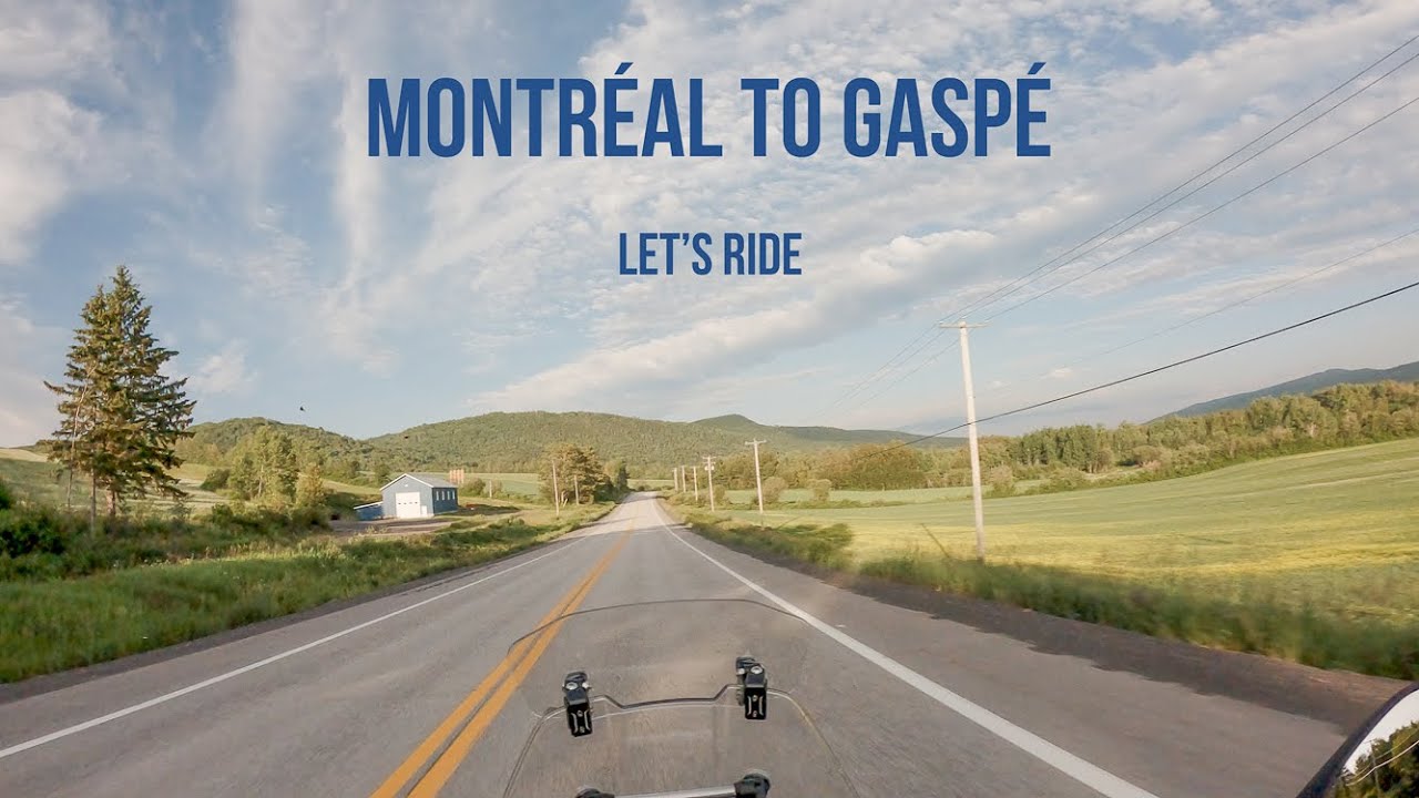 Montreal to Gaspe Motorcycle Adventure, Episode 2, Exploring Gaspesie ...