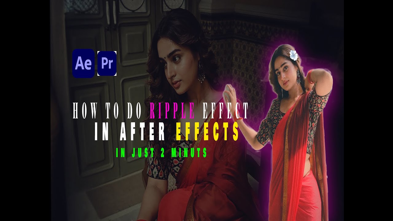 Smooth Ripple Transition Tutorial for your Edits! | After Effects ...