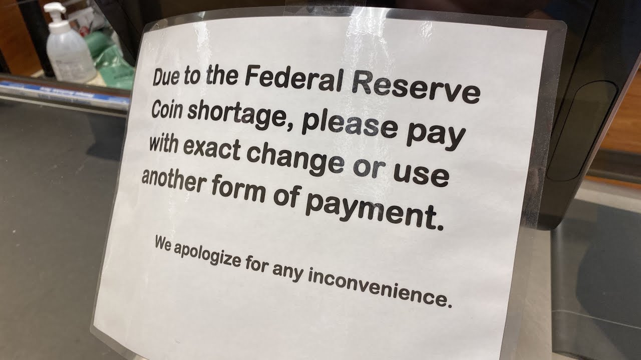 Here's how the coronavirus caused a nationwide coin shortage - YouTube