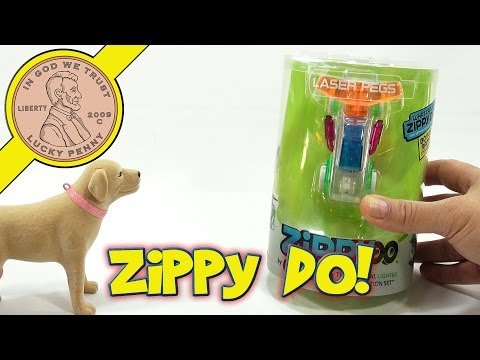 ZippyDo 3 in 1 Lighted Car, Helicopter and Plane Laser Pegs Set (Surprise Ending)