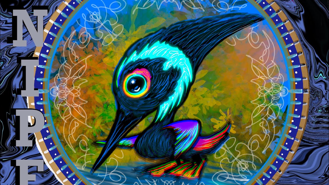 Snipe Software” Cryptid Cryptoken Procreate Time Lapse Drawing music ...