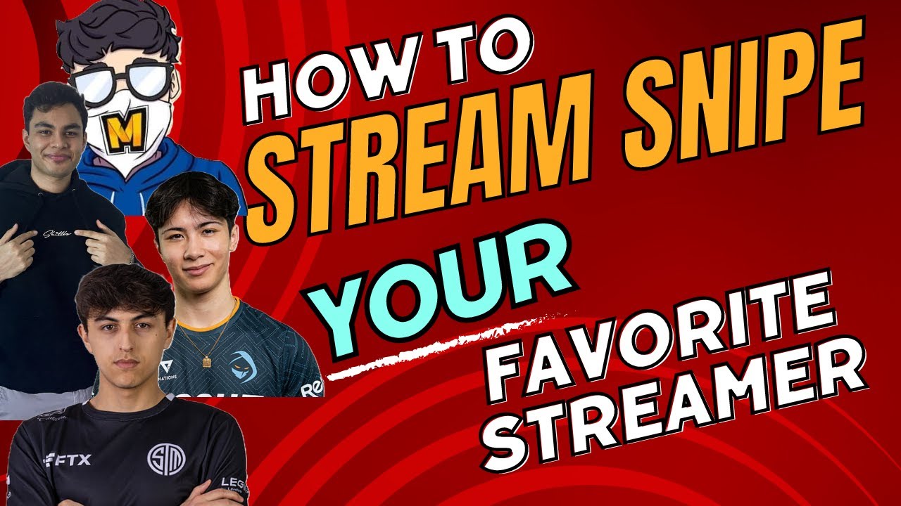 Stream Sniping YOUR Favorite Streamer - YouTube