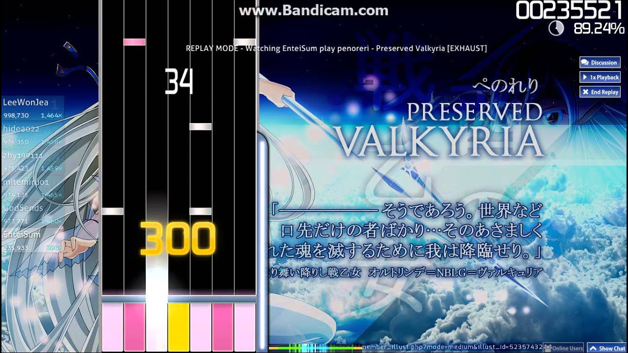 penoreri - Preserved Valkyria SDVX - YouTube