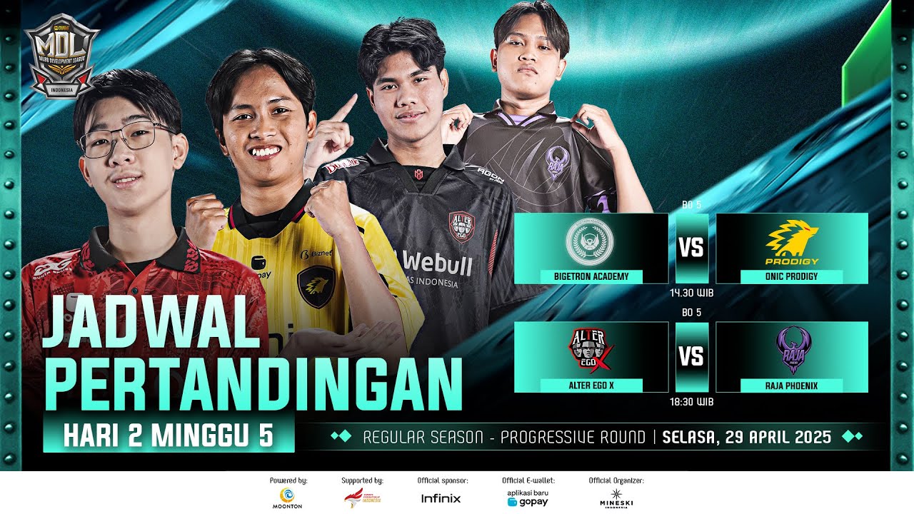 🔴LIVE | MDL ID S11 | Progressive Round | Hari 2 Putaran 3 - YouTube