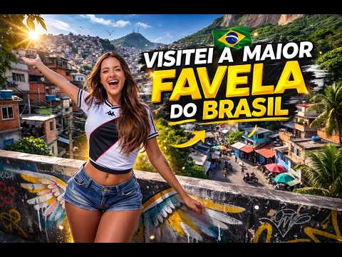 Visitei a maior favela do Brasil 🇧🇷 | Conhecendo a Rocinha