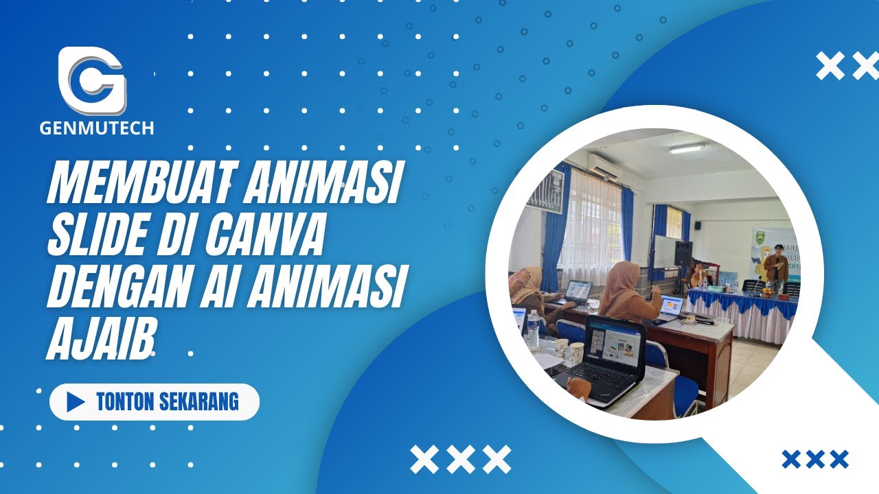 Membuat Animasi Slide di Canva dengan AI Animasi Ajaib - YouTube