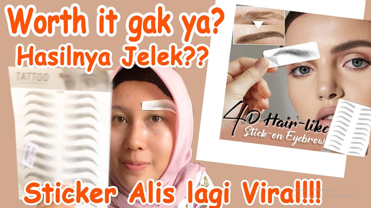 Stiker Alis 4D?? Bagus gak sih?? - YouTube