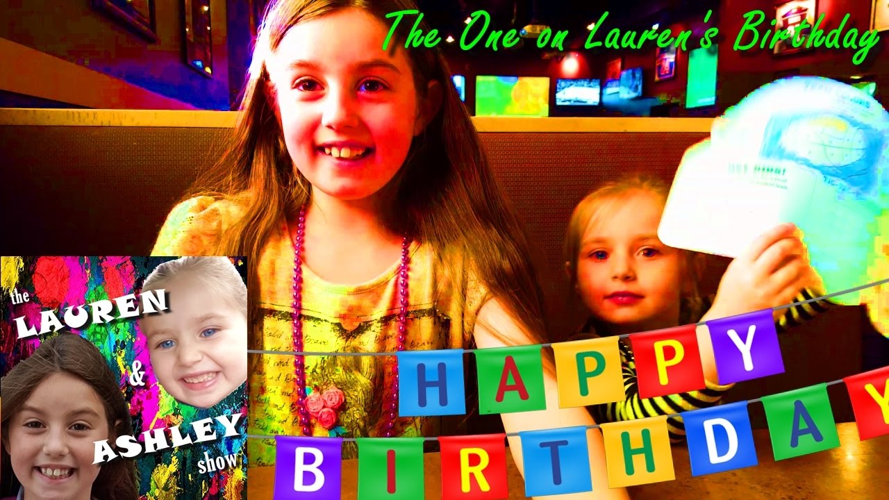 Lauren's 9th Birthday Opening Presents Birthday Dinner at Buffalo Wild ...